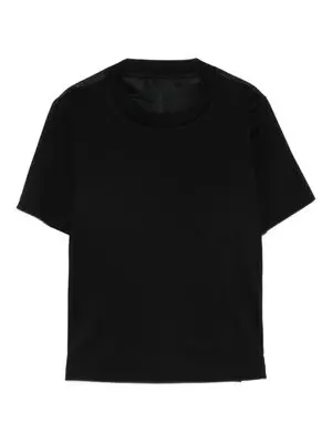 Sacai Cotton T-shirt With Chest Pocket - Multicolor