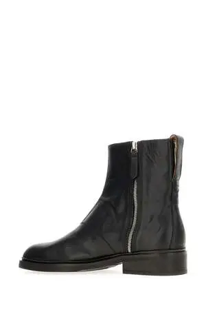 Our Legacy Leather Ankle Boots - Multicolor