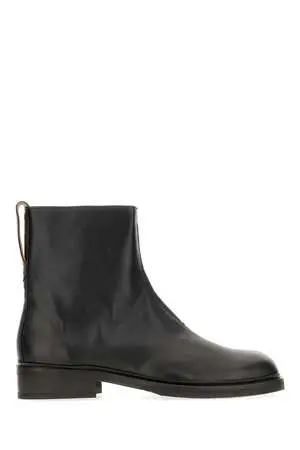 Our Legacy Leather Ankle Boots - Multicolor