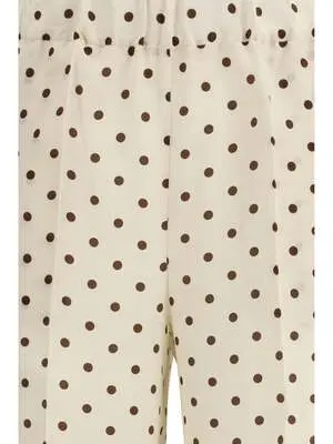 P.a.r.o.s.h Polka Dot Wide-leg Trousers - Multicolor