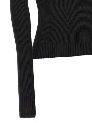 Magda Butrym Ribbed Viscose Blend Sweater