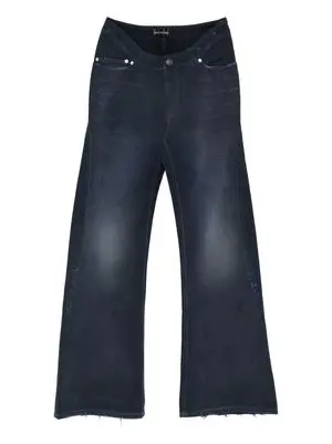 Balenciaga BALENCIAGA Curved Denim Jeans Multicolor