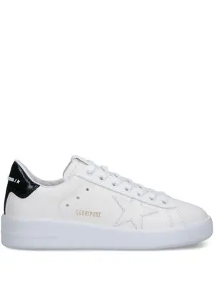GOLDEN GOOSE Purestar Leather Lace-up Sneakers - Multicolor