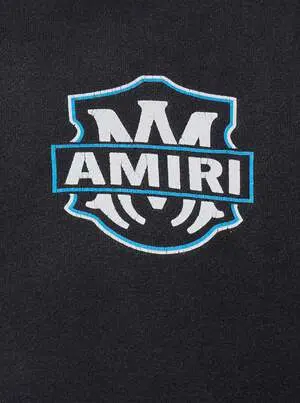 Amiri Full Zip Hoodie With Logo Detail - Multicolor