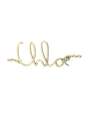 Chloé Metal Chain Belt With Monogram Detail