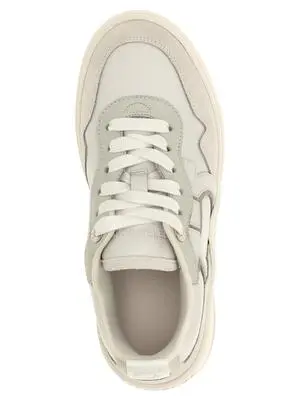 FERRAGAMO Dania Lace-up Leather Sneakers