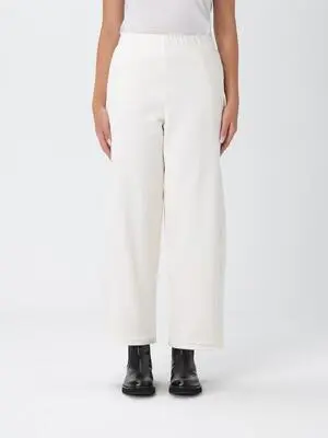 Max Mara Knit Jersey Pants - White
