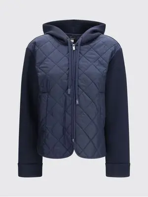 Max Mara Quilted Hooded Down Jacket