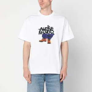 AWAKE NY T-shirt With Stomper Logo Print