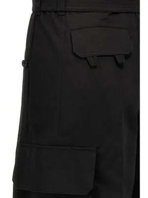 Saint Laurent Cassandre Bustier Jumpsuit - Black