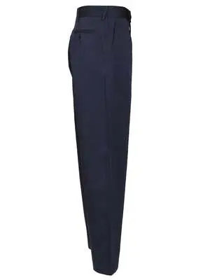 Paul Smith Cotton And Linen Trousers
