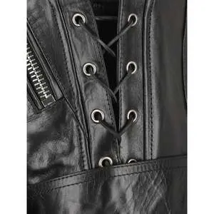 Saint Laurent Leather Moto Vest
