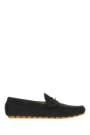 Valentino Garavani Leather Loafers With Horsebit Detail