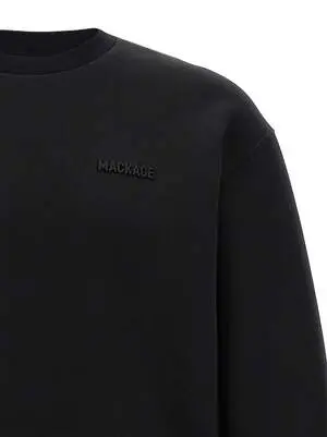 Mackage Julian Crewneck Sweatshirt With Embossed Logo