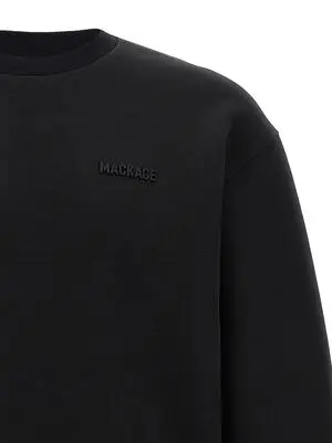 Mackage Julian Crewneck Sweatshirt With Embossed Logo