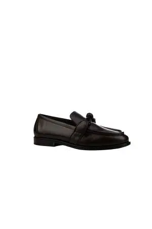 Bottega Veneta Leather Loafers With Knot Detail