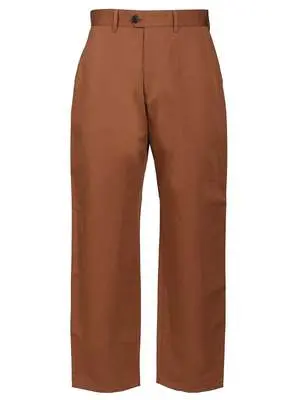 Paul Smith Cotton And Linen Trousers