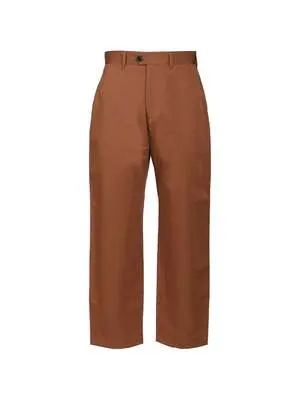 Paul Smith Cotton And Linen Trousers