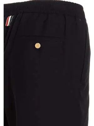 Thom Browne Bar Wool Trousers - Blue