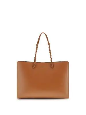 JIL SANDER Tangle Tote Bag - Brown