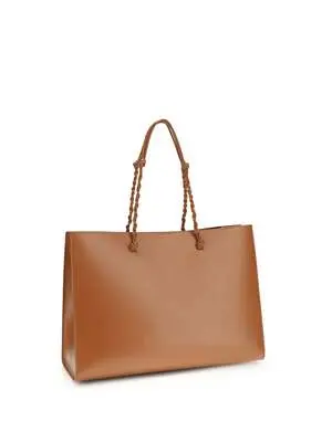 JIL SANDER Tangle Tote Bag - Brown