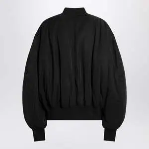 Attico Zip Bomber Jacket - Black