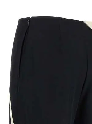 Alberta Ferretti Cropped Wide-leg Pants