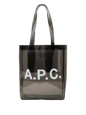 A.p.c. A.P.C. Lou Transparent Tote Bag Gray