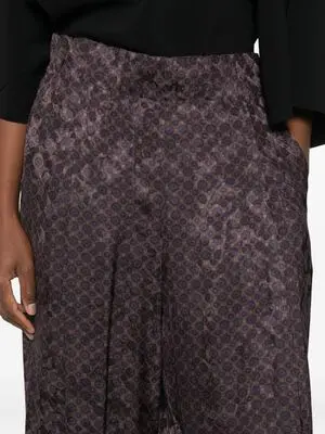 Dries Van Noten Geometric Pattern Trousers - Multicolor