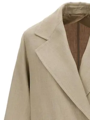 Max Mara Mescal' Trench Coat - Cream
