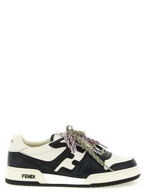 Fendi Match Leather Sneakers - Multicolor