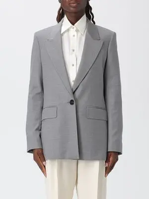 Max Mara Grey Wool Blend Jacket - Gray