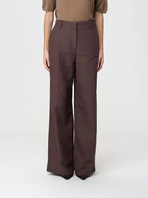 Max Mara Wide Leg Tailored Trousers - Brown