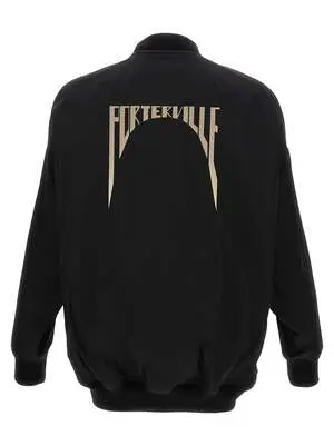 Rick Owens Jumbo Peter Flight Bomber Jacket - Black