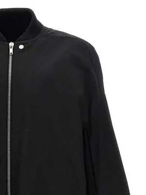 Rick Owens Jumbo Peter Flight Bomber Jacket - Black