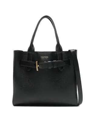 TOM FORD Audrey Buckle-detail Tote Bag - Black