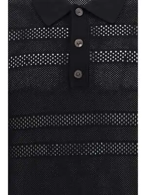 Dries Van Noten Mesh Polo Shirt