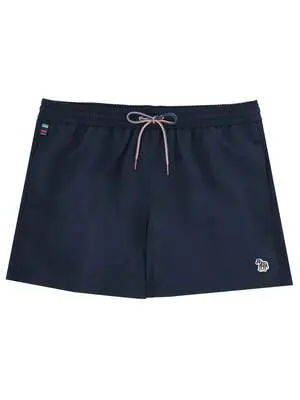 Paul Smith Swim Shorts With Logo - Blue