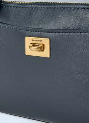 Balenciaga Rodeo Phone Pouch In Smooth Leather With Gold-tone Hardware