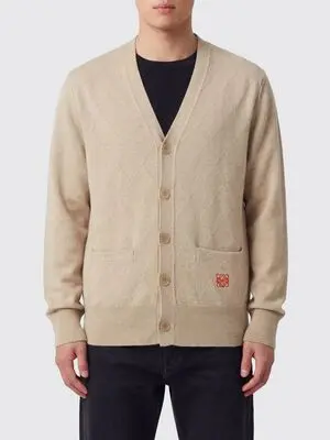 Loewe Cardigan With Argyle Pattern - Cream