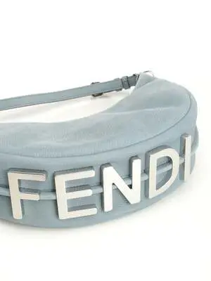 Fendi Small Fendigraphy Hobo Bag - Green