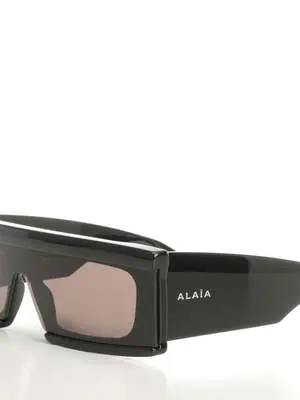 Alaïa Shield Sunglasses - Black