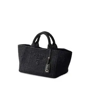 Prada Raffia Pouch