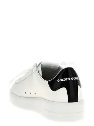 GOLDEN GOOSE Pure Star Leather Sneakers - Black