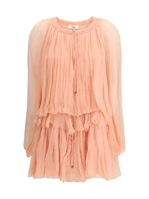 Chloe Cape Effect Cocktail Dresses