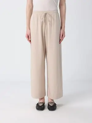 Max Mara Wide Leg Cotton Blend Pants