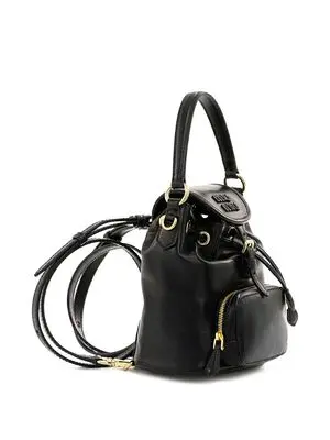 Miu Miu Leather Mini Backpack