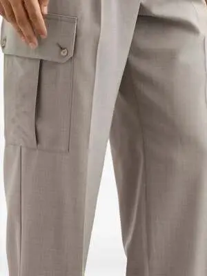 Dolce & Gabbana Wool Cargo Pants - Multicolor