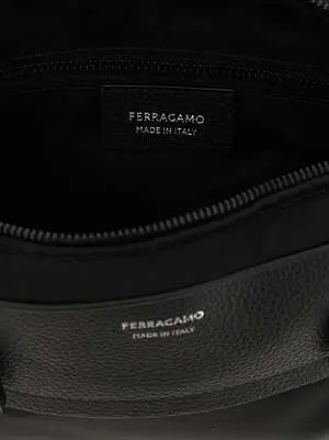 FERRAGAMO Twins Nylon Crossbody Bag