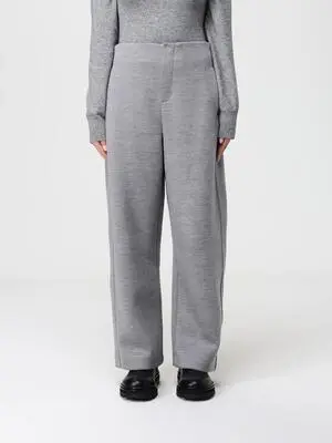 Max Mara Tailored Wool Blend Trousers - Gray